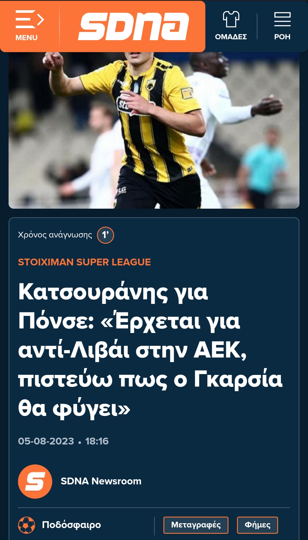 Ζαλιστήκαμε και πέσαμε κάτω... Μεταγγραφές Νταμπλούχου Καλοκαίρι 2023 ...